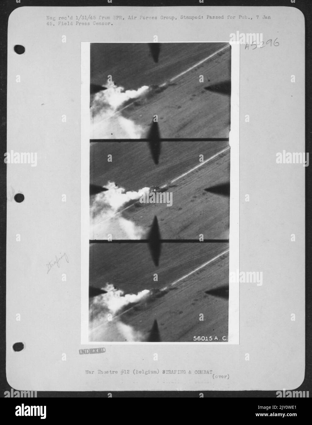 During an armed reconnaissance patrol behind the German lines, 1st Lt ...