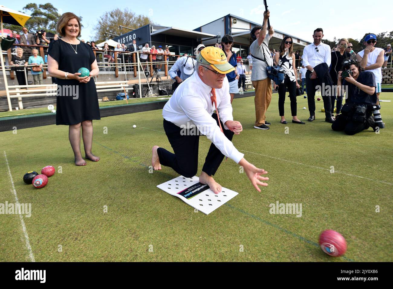 Prime Minister Scott Morrison and Liberal member for Corangamite Sarah ...