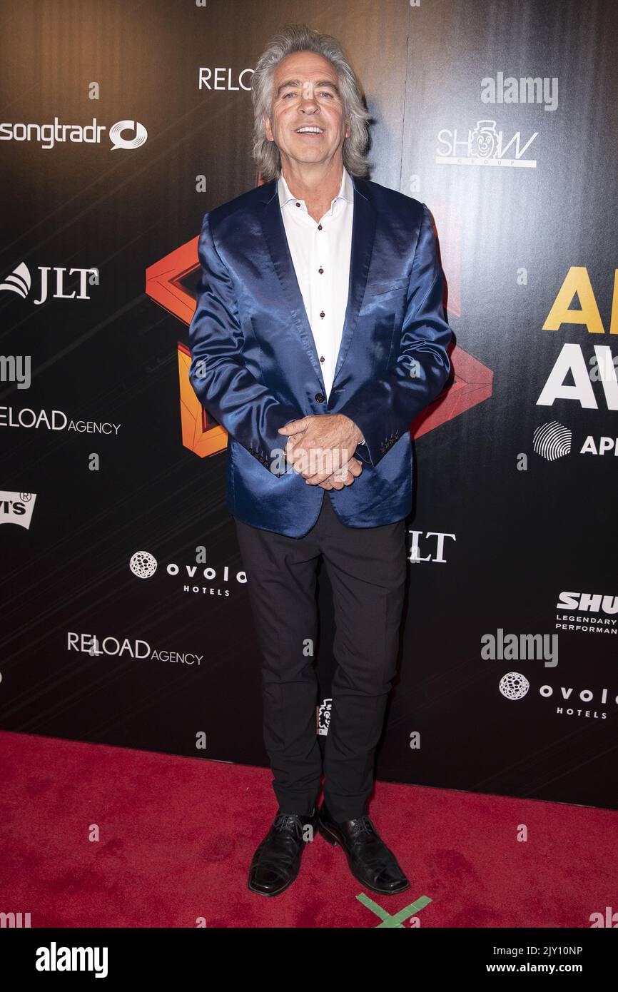 Brian Nankervis poses for a photograph on the red carpet of the APRA ...