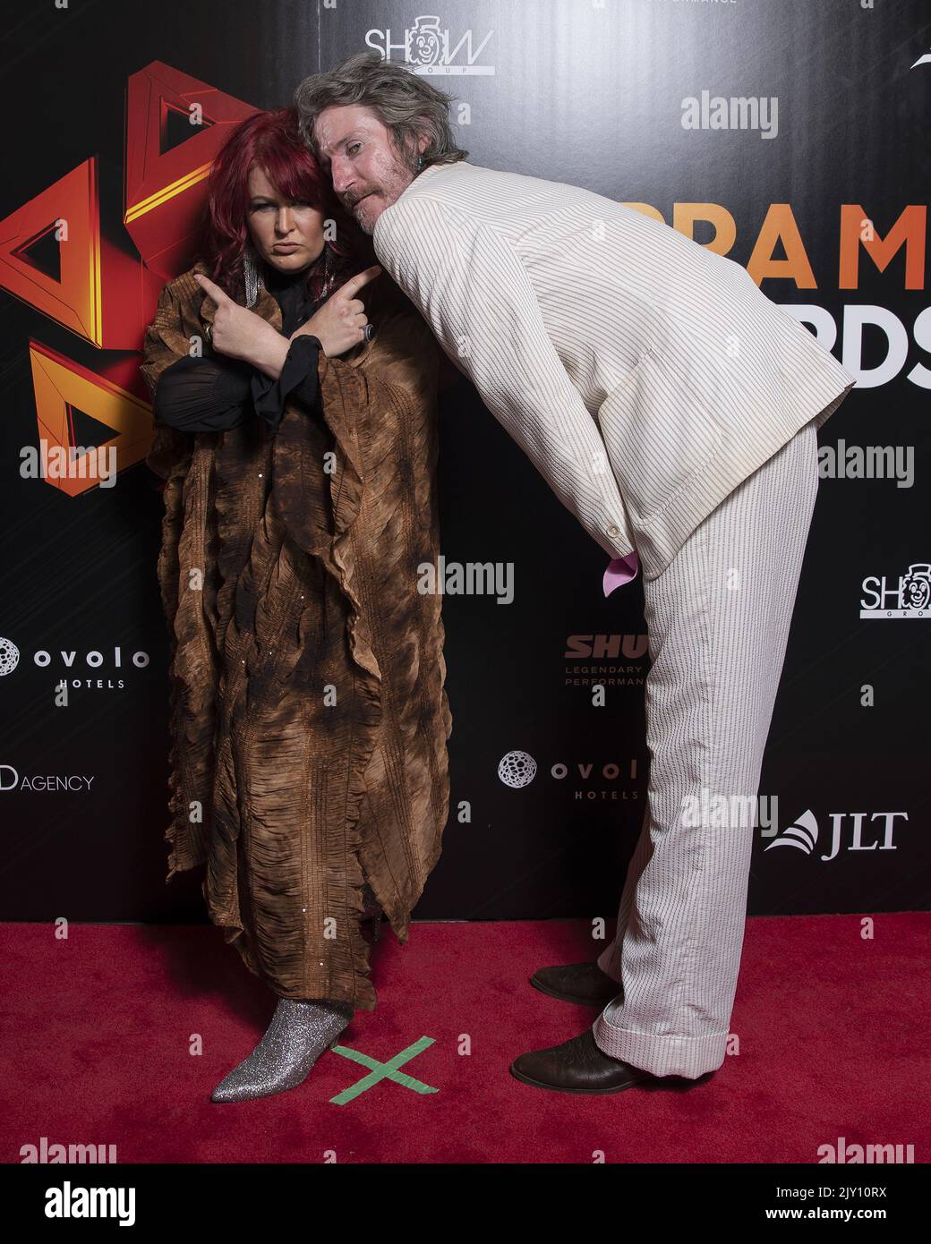 Tim Rogers and Dallas Frasca pose for a photo during the APRA Music ...