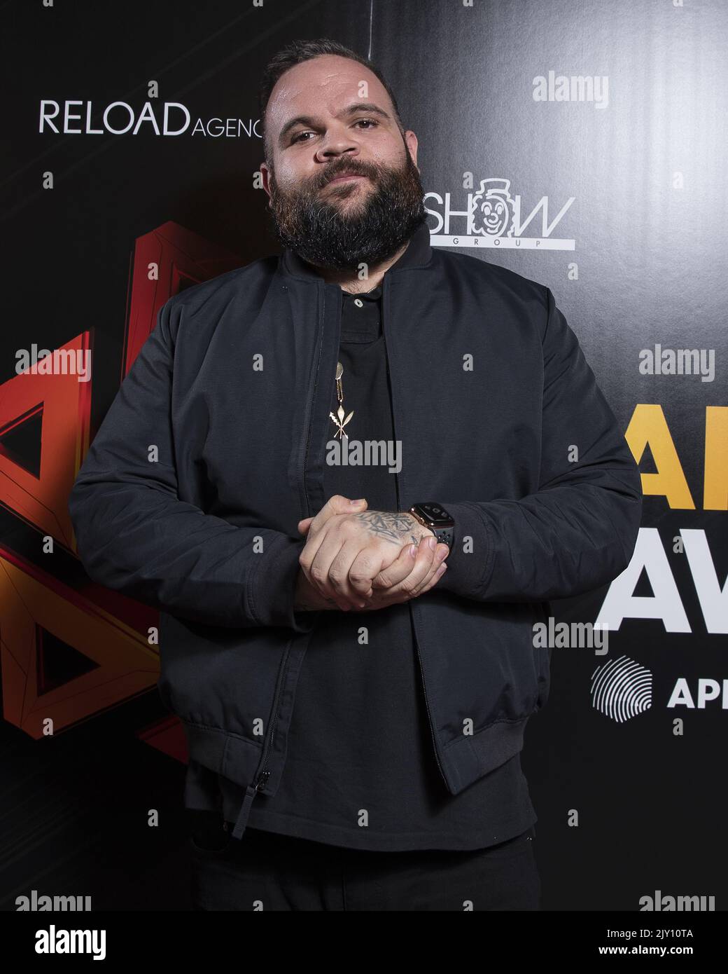 Adam Briggs poses for a photo during the APRA Music Awards in Melbourne ...