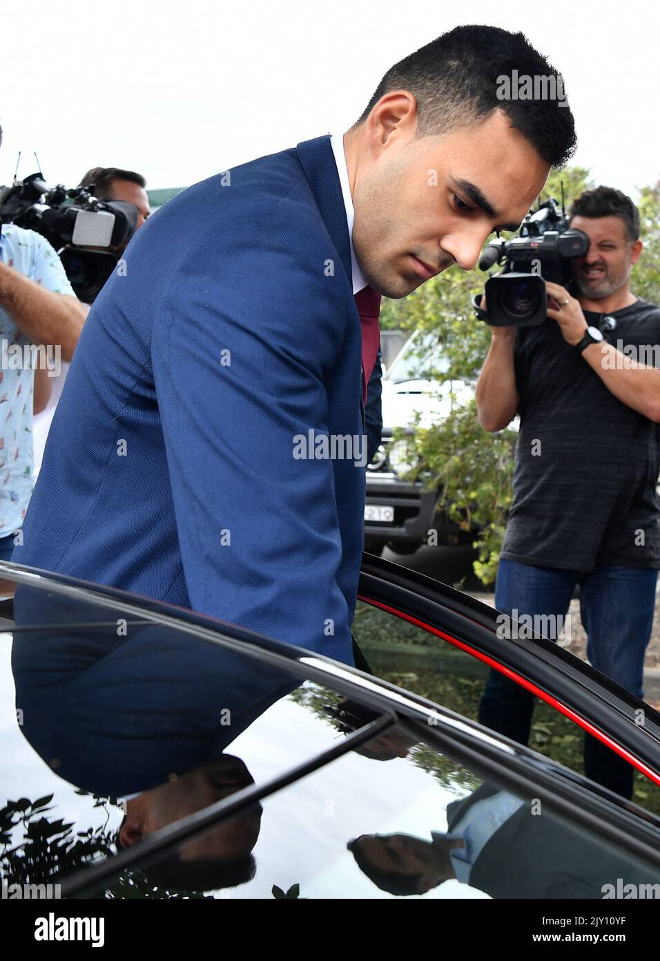 Penrith Panthers NRL player Tyrone May leaves Penrith Courthouse in ...