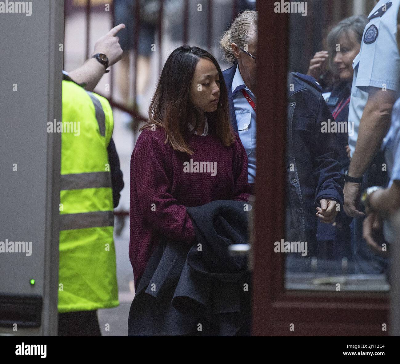 Yu Tung 'Tracey' Lo arrives at the Supreme Court ahead of sentencing ...