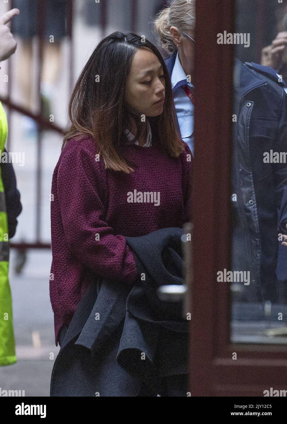 Yu Tung 'Tracey' Lo arrives at the Supreme Court ahead of sentencing ...