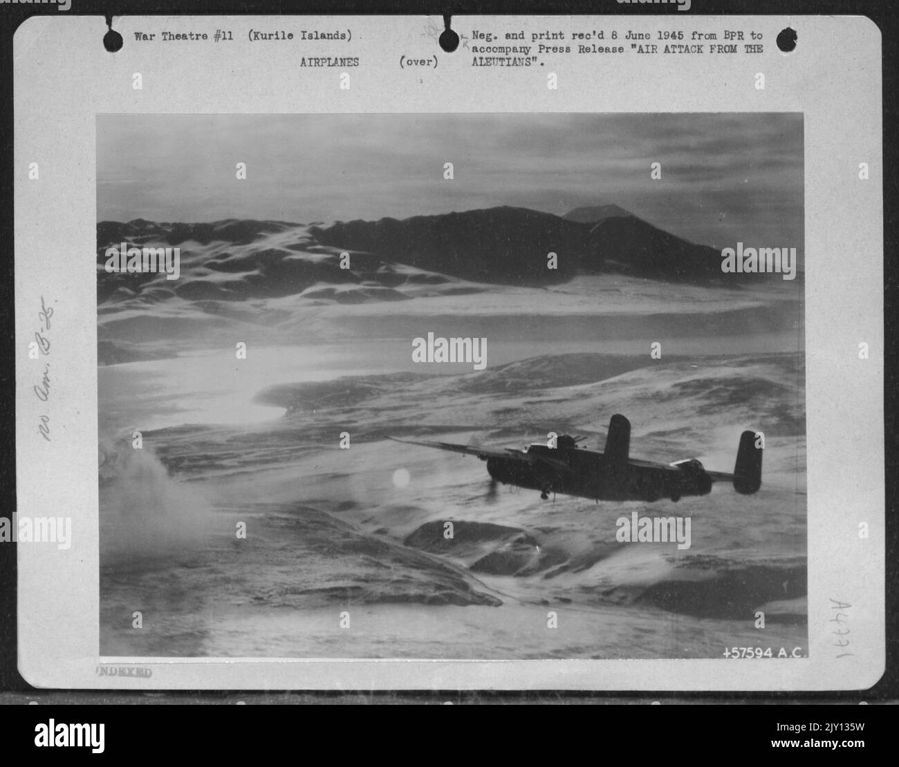 Air Attack From The Aleutians -- At 11 P.M. Aleutian Time The Lead ...