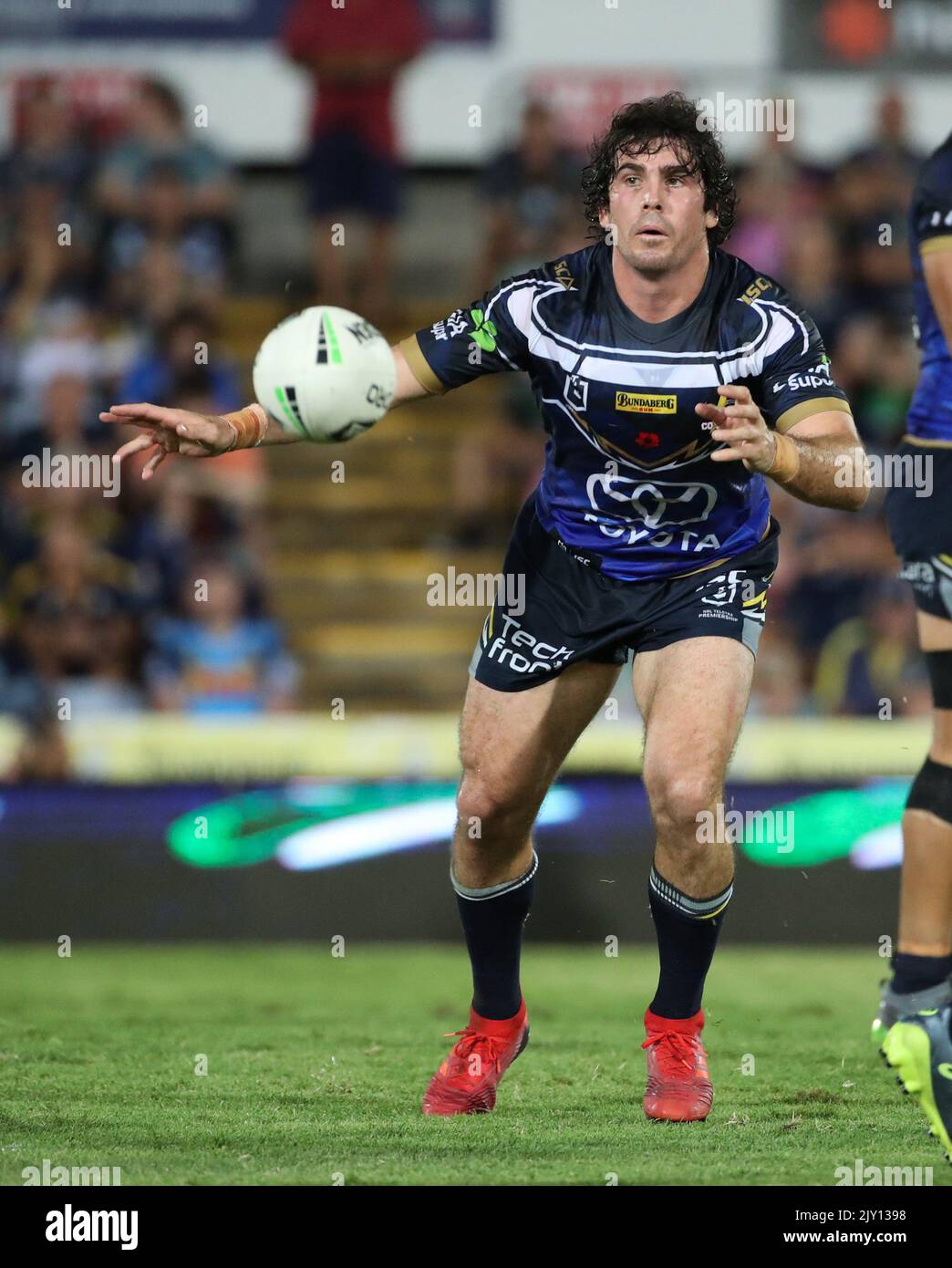 Jake Granville of the Cowboys during the Round 8 NRL match between the ...