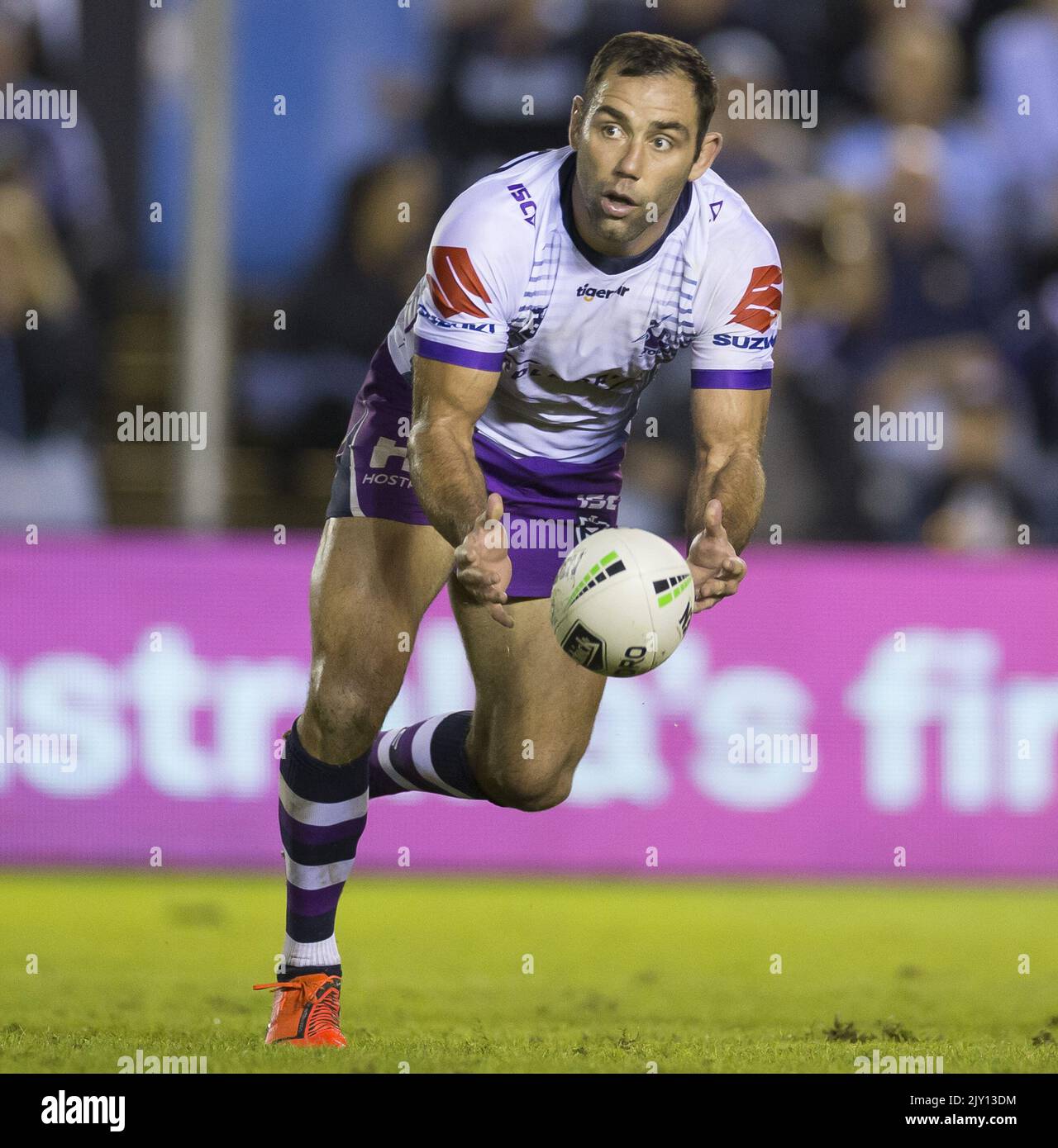 Cameron Smith of the Storm during the Round 8 NRL match between the ...
