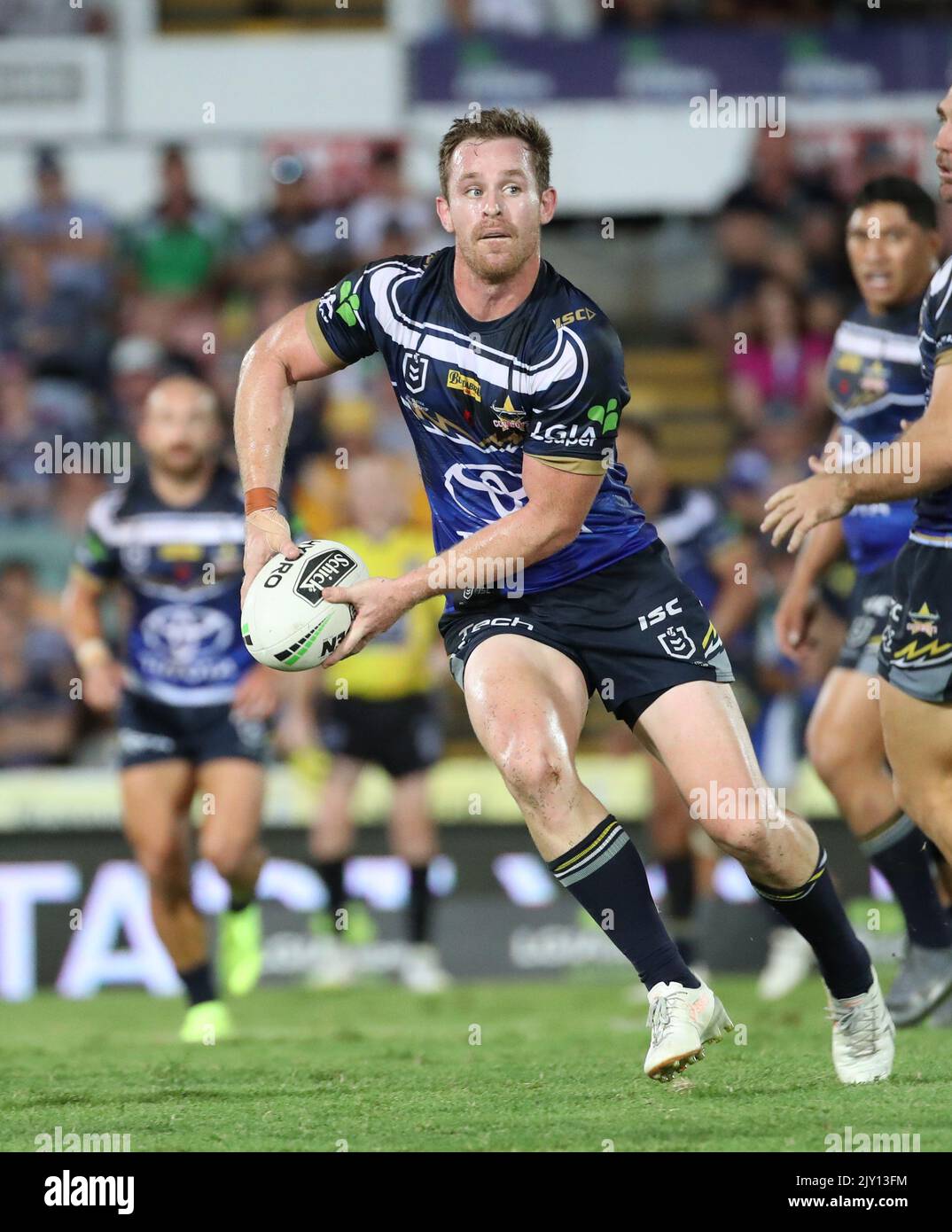 Captain of the Cowboys Michael Morgan during the Round 8 NRL match ...