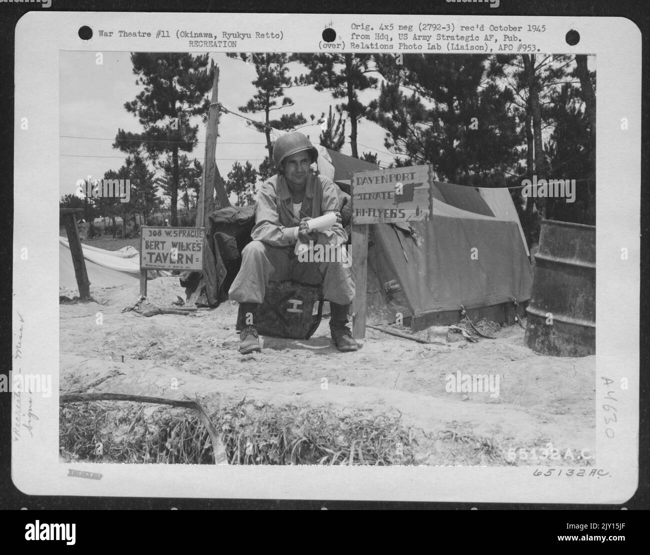 June 1945 okinawa Black and White Stock Photos & Images - Alamy