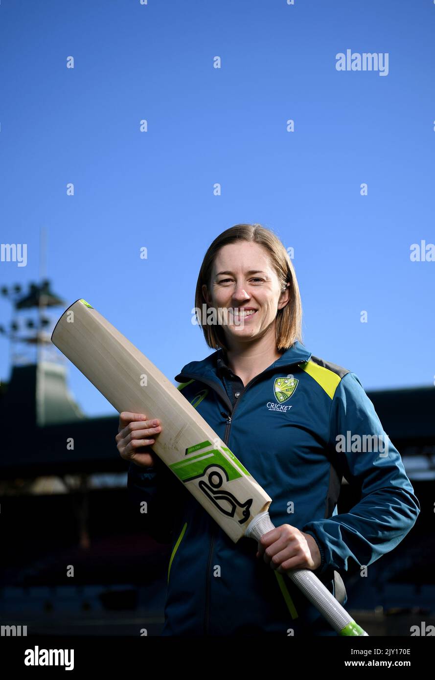 Australian cricketer Rachael Haynes poses for a photo at North Sydney ...