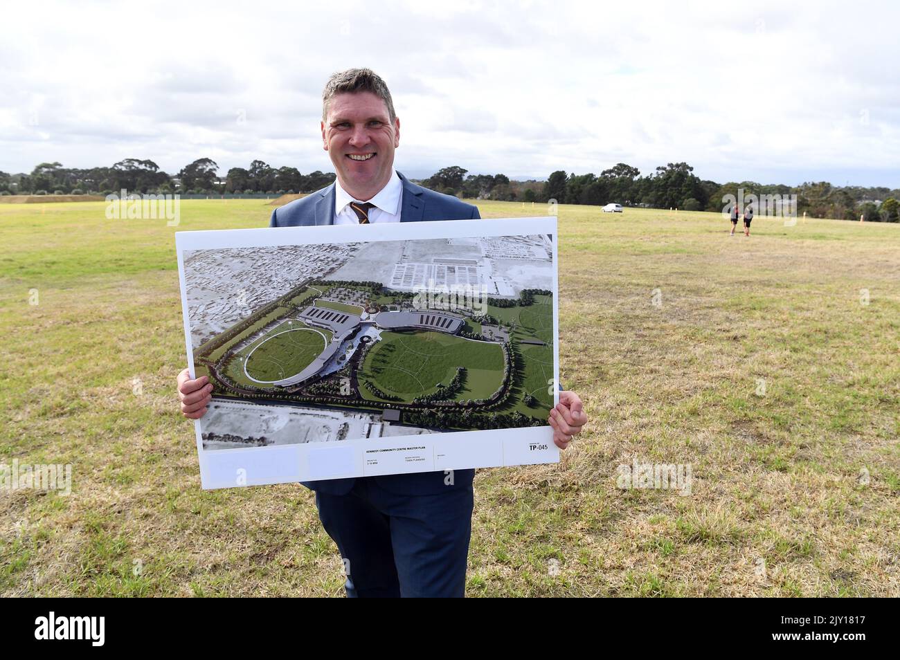 Hawthorn Football Club CEO Justin Reeves poses for a photo at the the ...