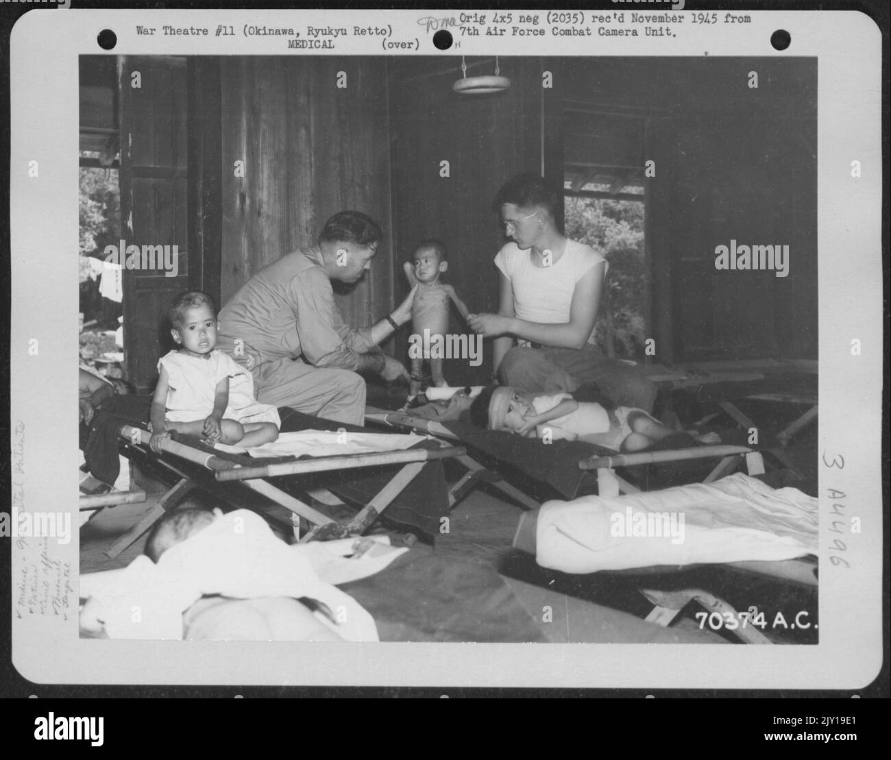 Dr. Larnett And Another Member Of The American Military Government ...