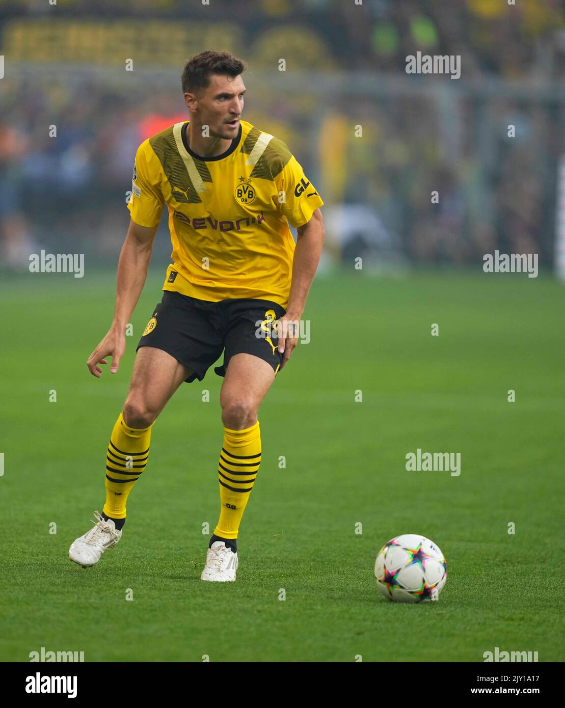 Signal Iduna Park, Dortmund, Germany. 6th Sep, 2022. Thomas Meunier ...