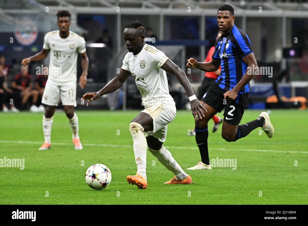 Mailand, Italy. 07th Sep, 2022. Soccer: Champions League, Inter Milan ...