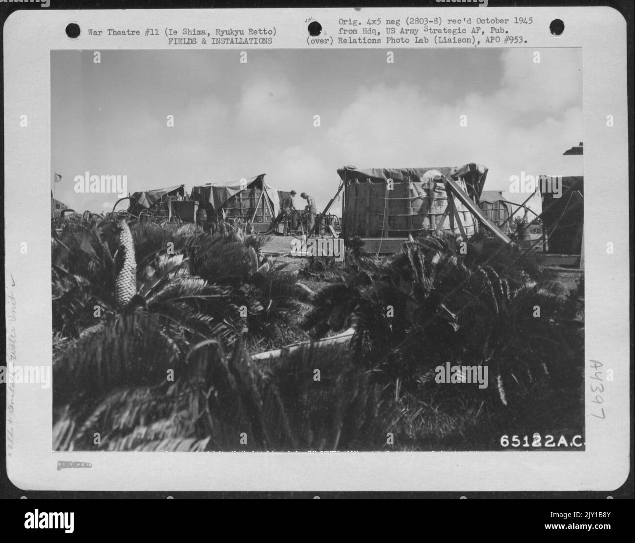 Overall View Of Water Storage Tanks On Top Of 400 Foot Cliff, The Water ...