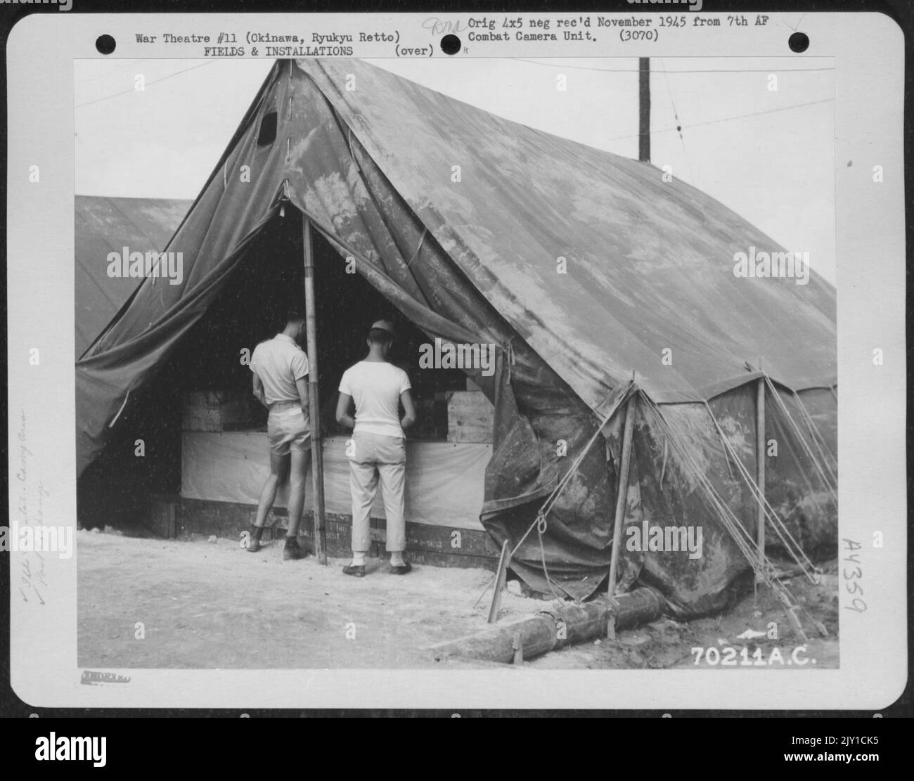 Post Exchange Counter At The 7Th Air Force Base On Okinawa, Ryukyu ...