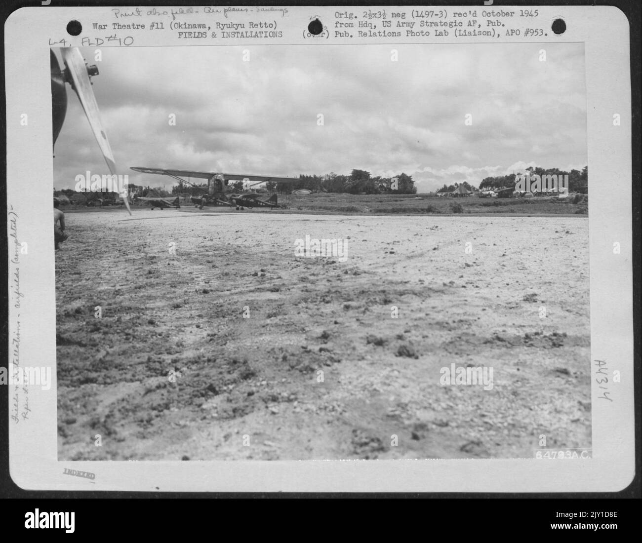 Fighter planes on field Black and White Stock Photos & Images - Alamy
