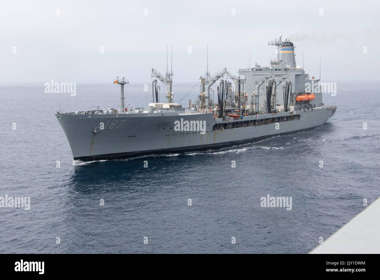 PACIFIC OCEAN (Sept. 2, 2022) Dry cargo and fuel ship USNS Henry J ...