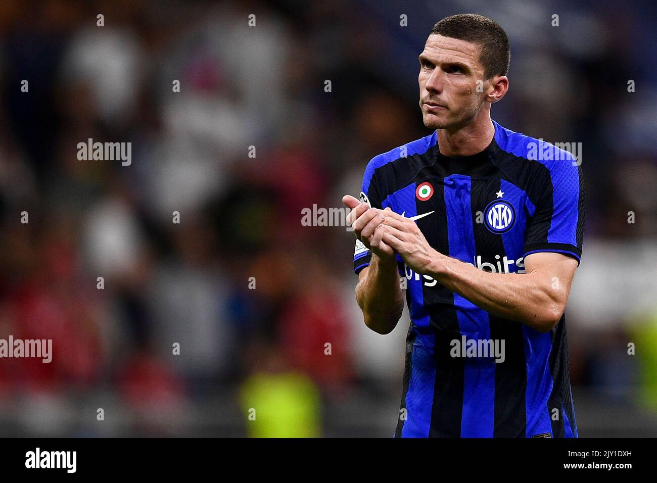 Milan, Italy. 07 September 2022. Robin Gosens of FC Internazionale ...