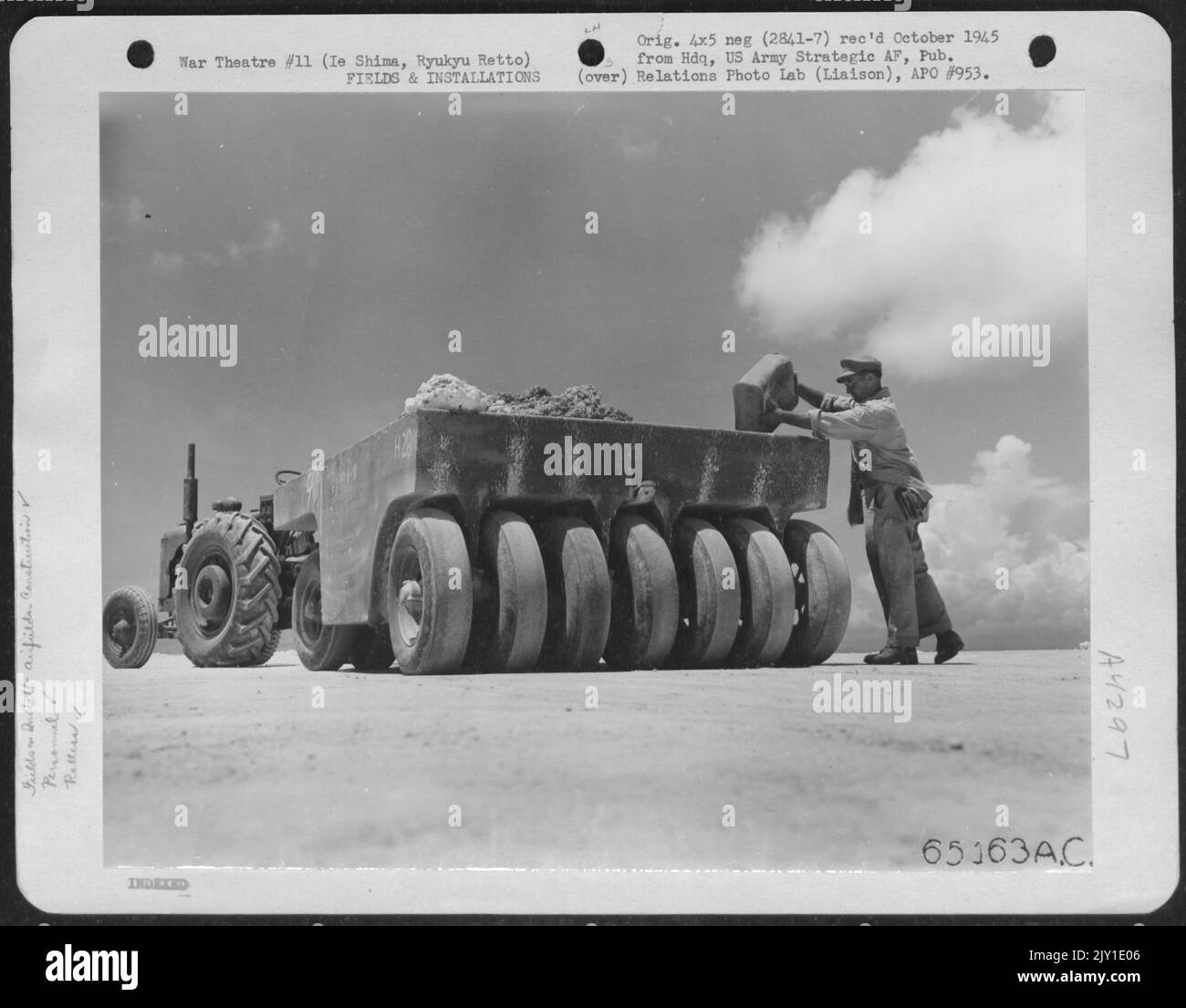 This Peculiar Looking Piece Of Apparatus Called A 'Wobble Wheel Packer ...