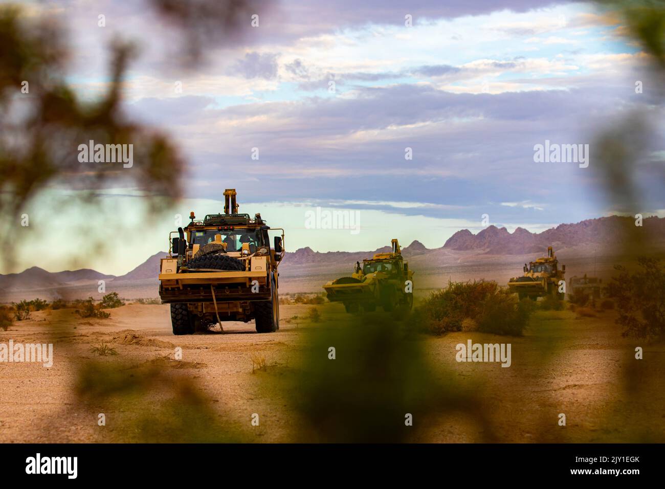 2nd Armored Brigade Combat Team, 1st Infantry Division engineers travel ...