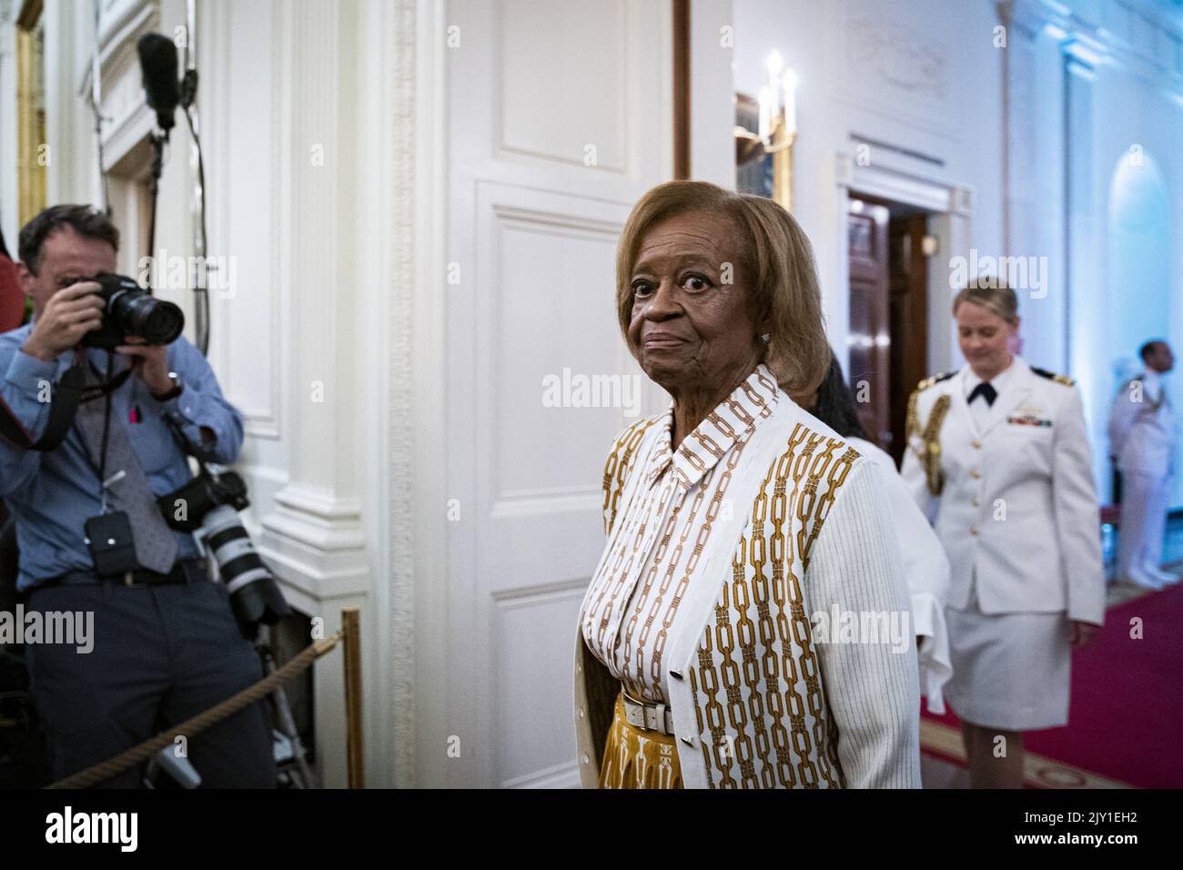 Washington, United States. 07th Sep, 2022. Marian Robinson, mother of ...