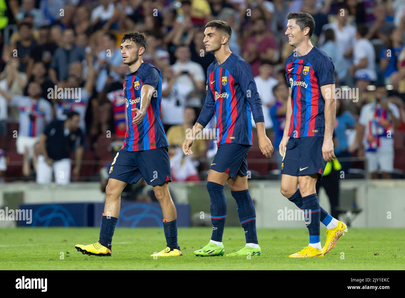 Barcelona, Spain. 07th Sep, 2022. Ferran Torres of FC Barcelona ...