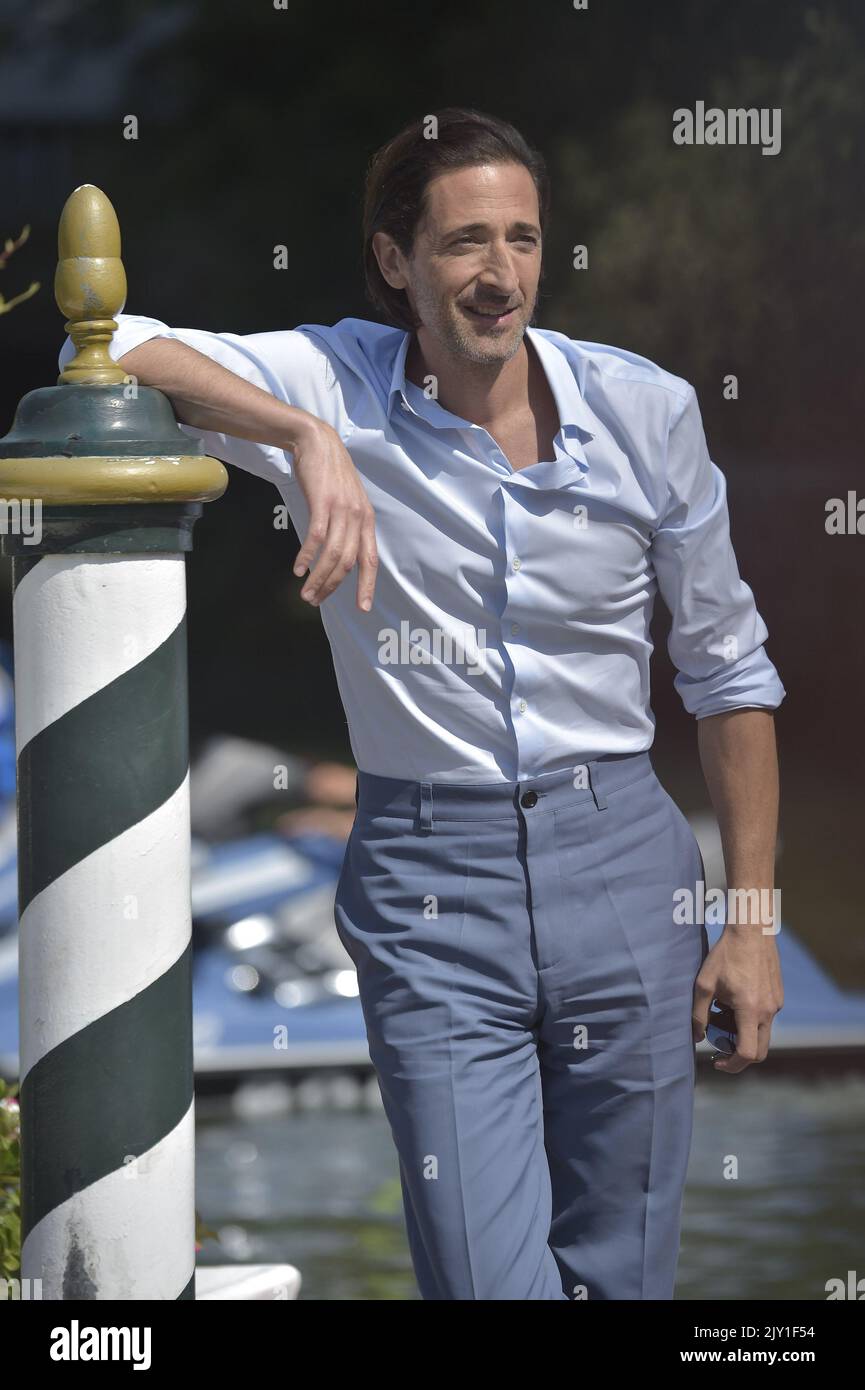 Venice, Italy. 07th Sep, 2022. Adrien Brody arrives at the Hotel ...