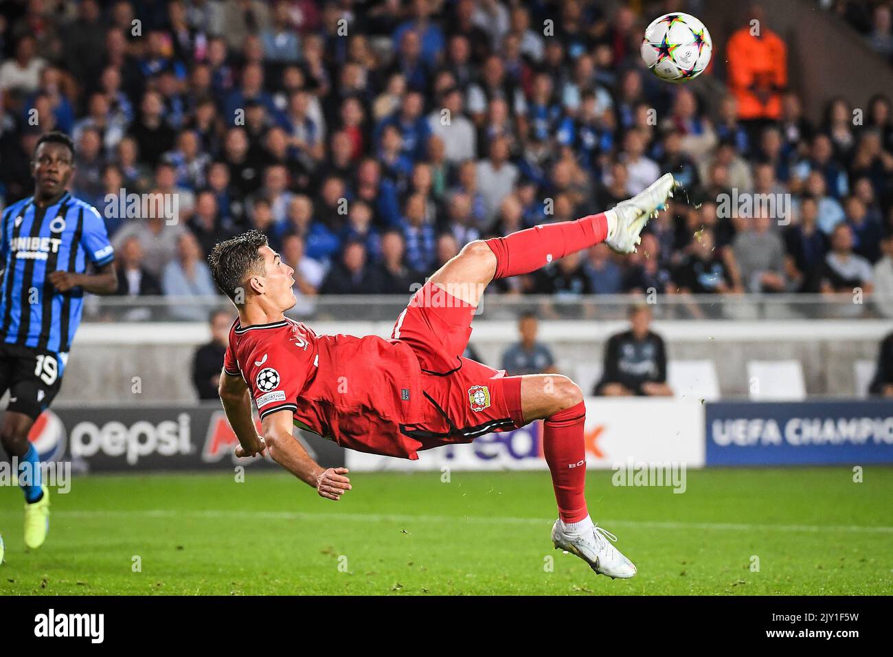 Brugge, France, France. 7th Sep, 2022. Patrick SCHICK of Bayer ...