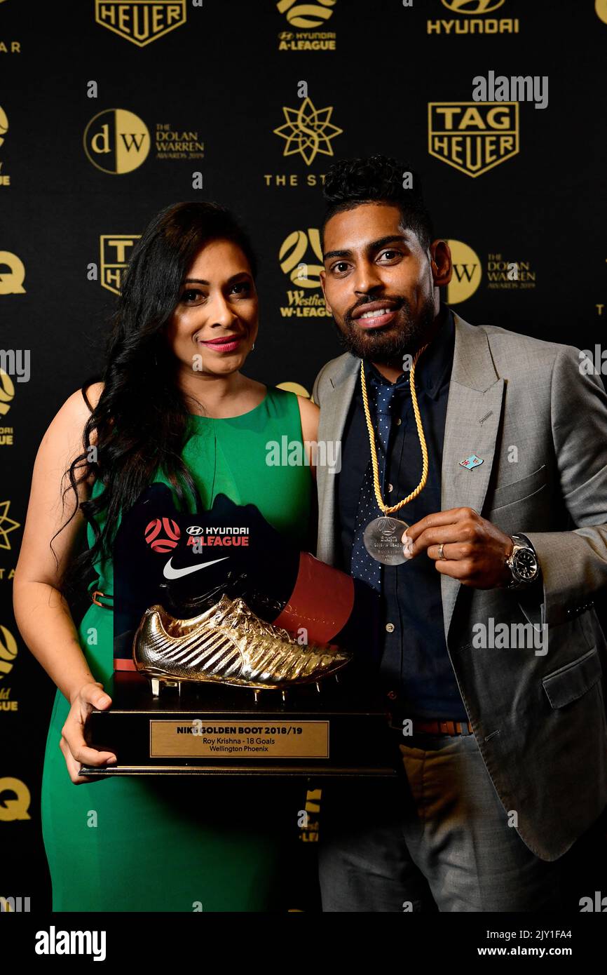 A-League Johnny Warren Medal winner and A-League Golden Boot winner ...