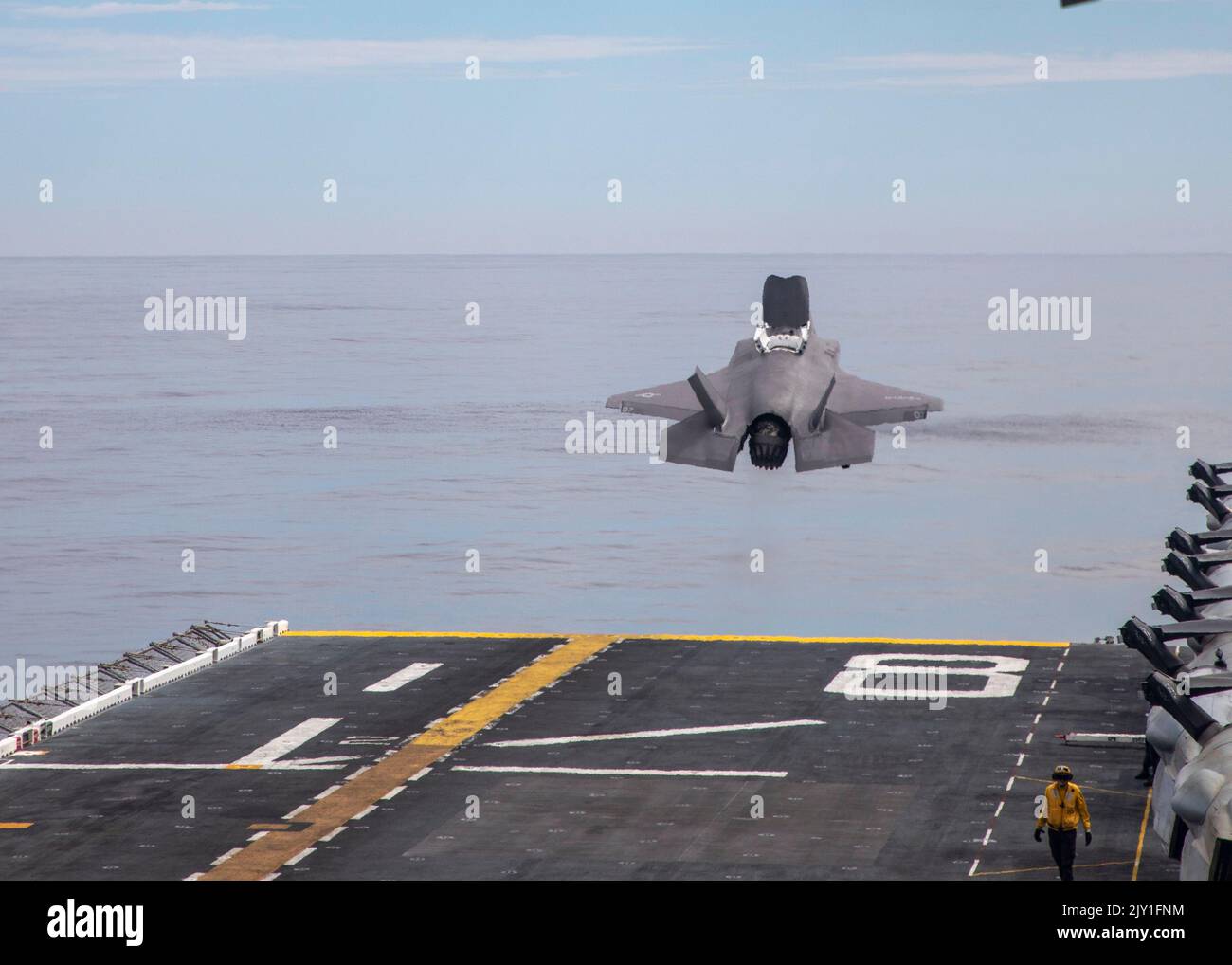 PACIFIC OCEAN (Sept. 4, 2022) - A U.S. Marine Corps F-35B Lighting II ...