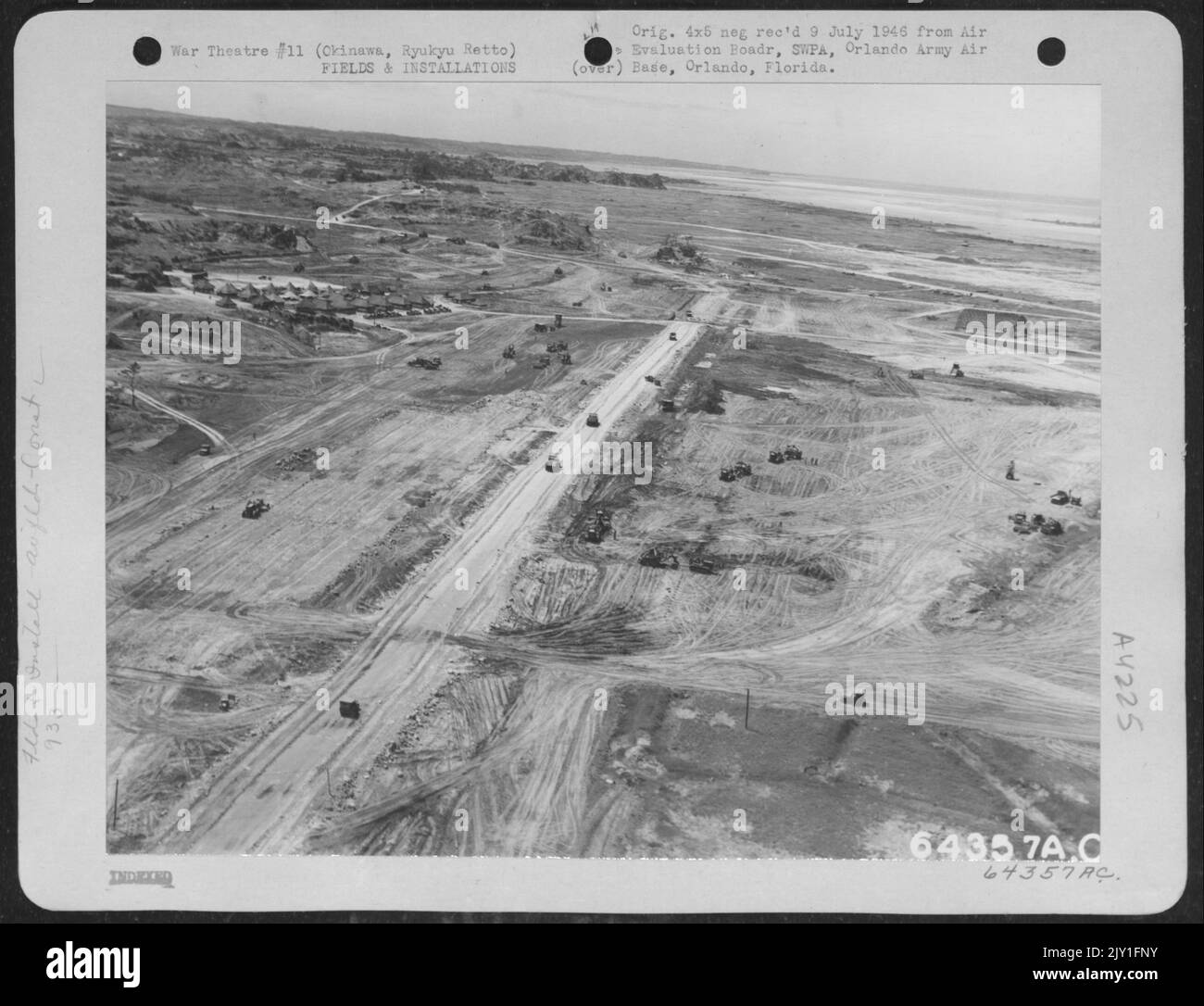 Aviation Engineers Of 933Rd Regiment Are Seen Clearing Out An Area At ...