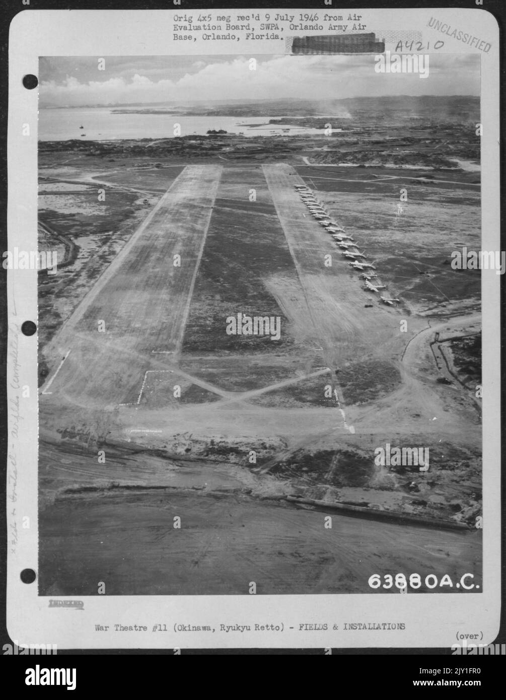 Transport And Bombers From Luzon Parked On The Naha Strip. These Were ...