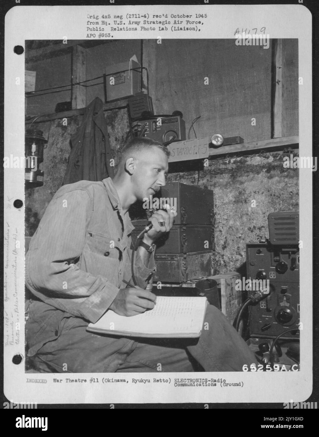 Sgt. William Elliott, Communications Chief In The 1878Th Engineer ...