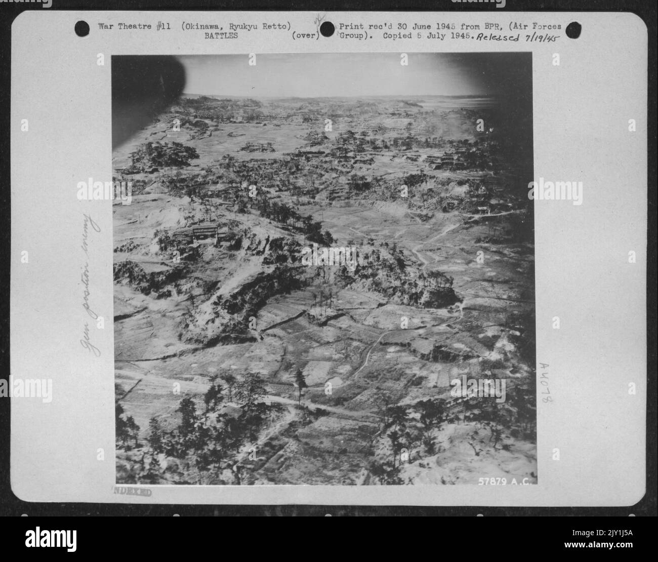 Where The Japaneses Fought Hardest -- This 2-Pronged Ridge In The ...