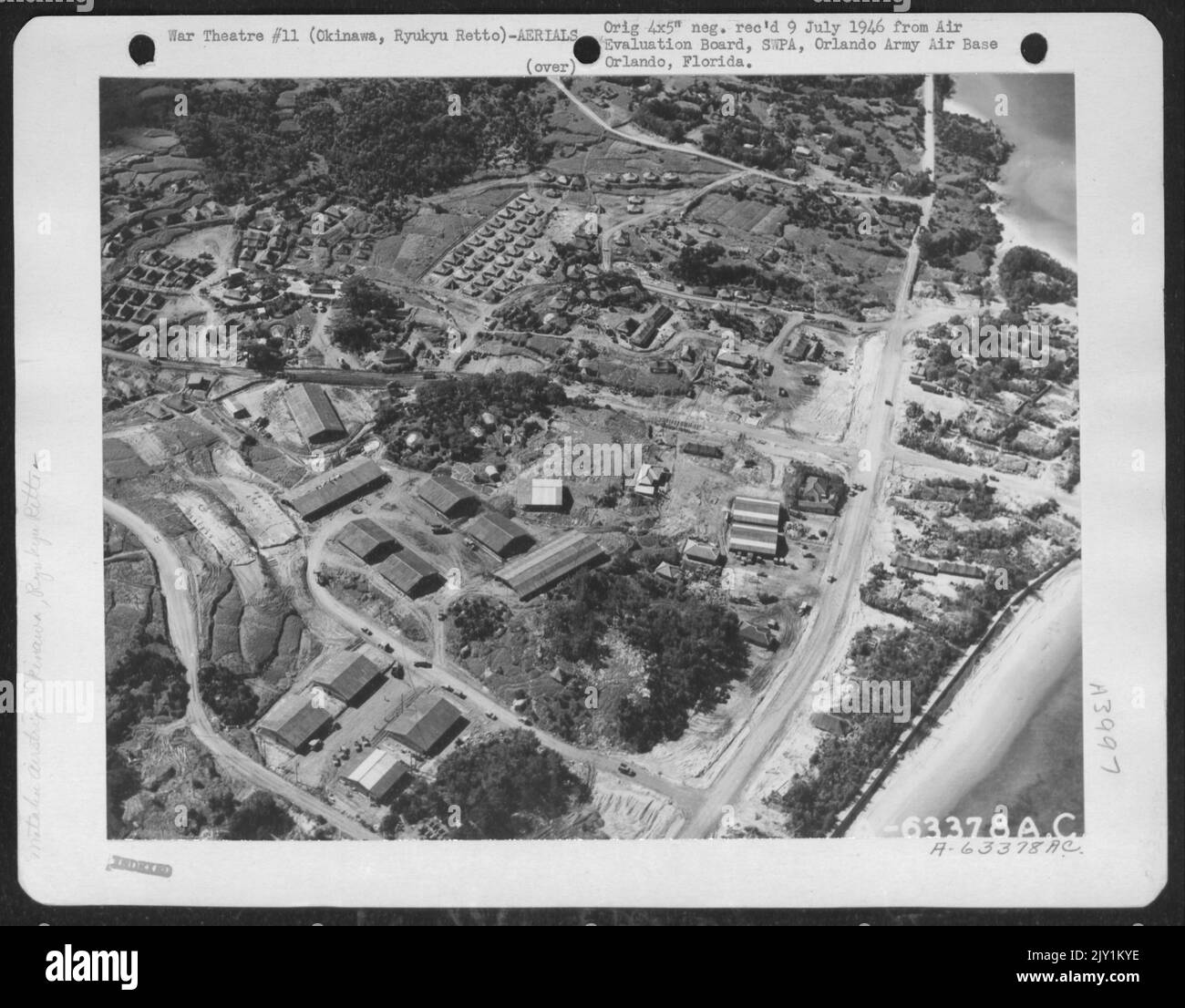 5Th Air Force Headquarters (Motabu) Area Along North Route #1, West ...