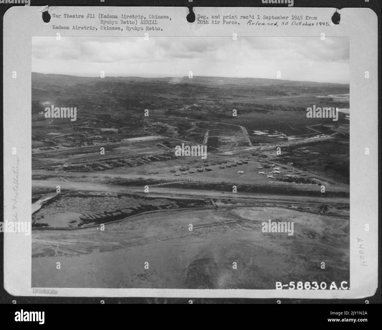 Kadena Airstrip, Okinawa, Ryukyu Retto Stock Photo - Alamy