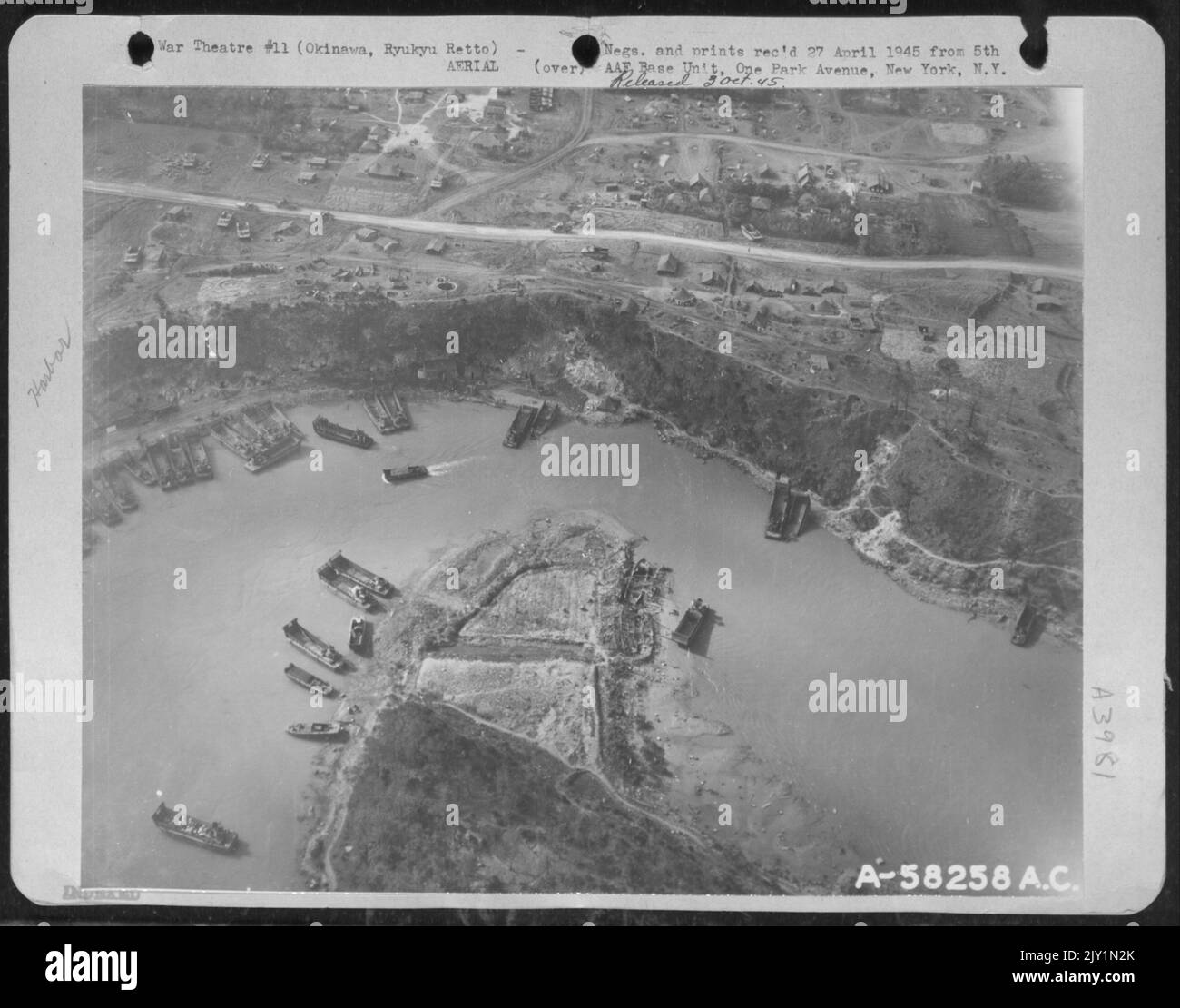 Bisha River In Central Okinawa Island. 20 April 1945 Stock Photo - Alamy