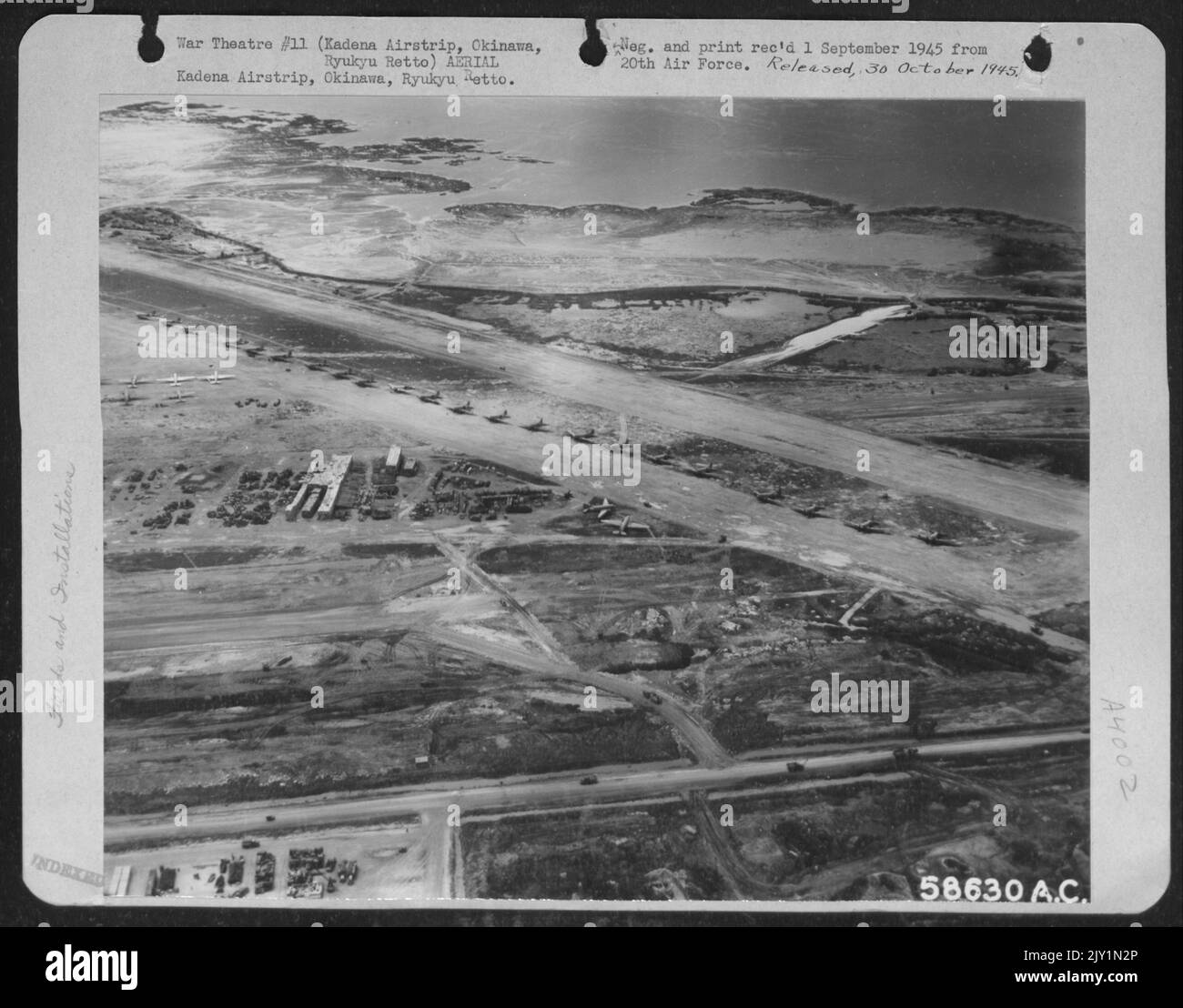 Kadena Airstrip, Okinawa, Ryukyu Retto Stock Photo - Alamy