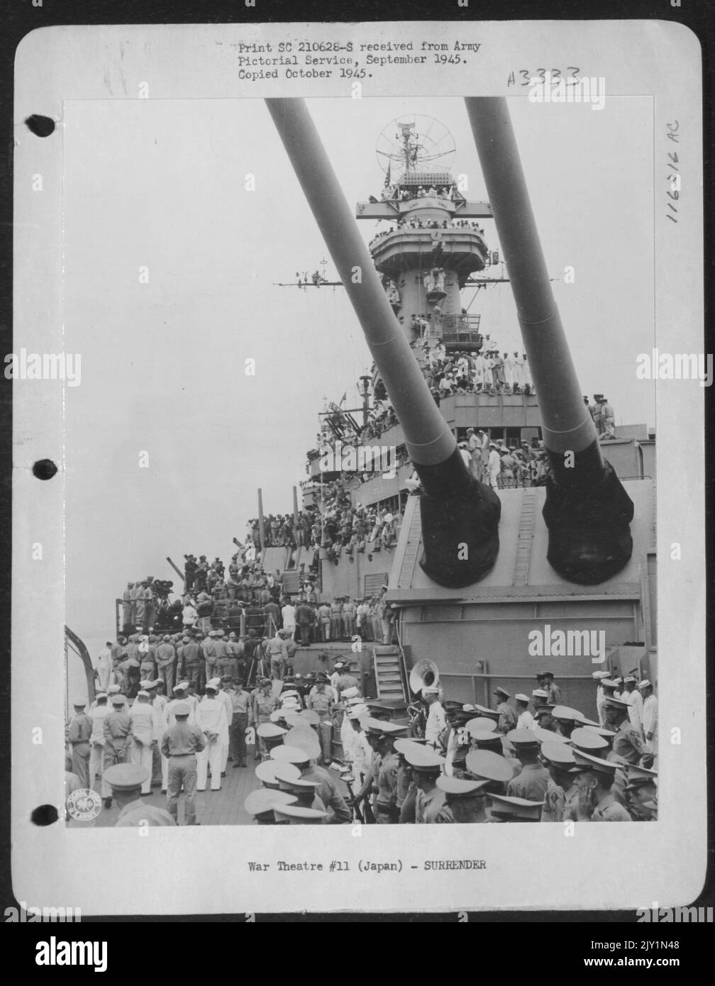 Uss missouri surrender hi-res stock photography and images - Alamy