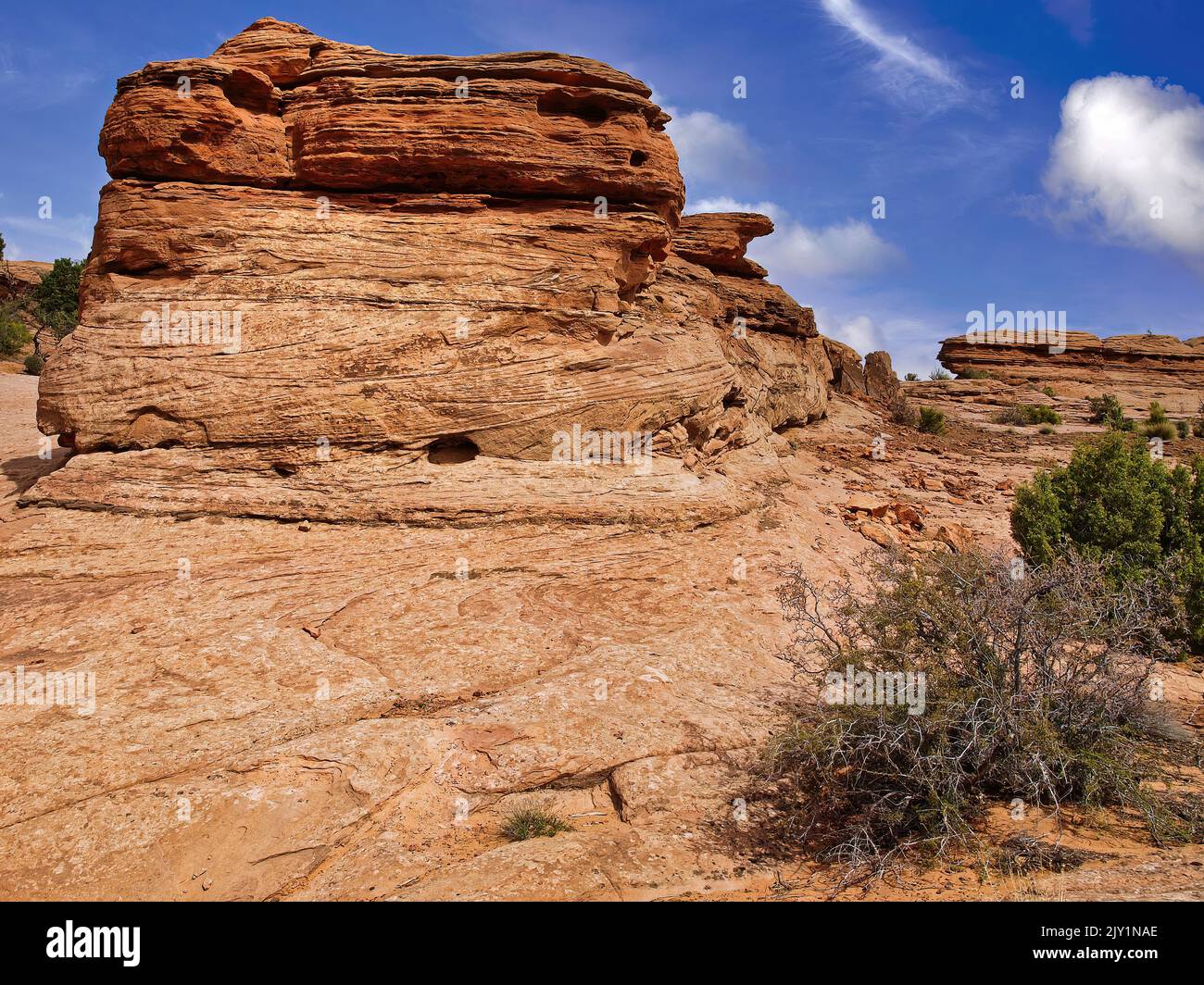 The iconic Monument Valley, Arizona, one of the symbols of the USA and ...