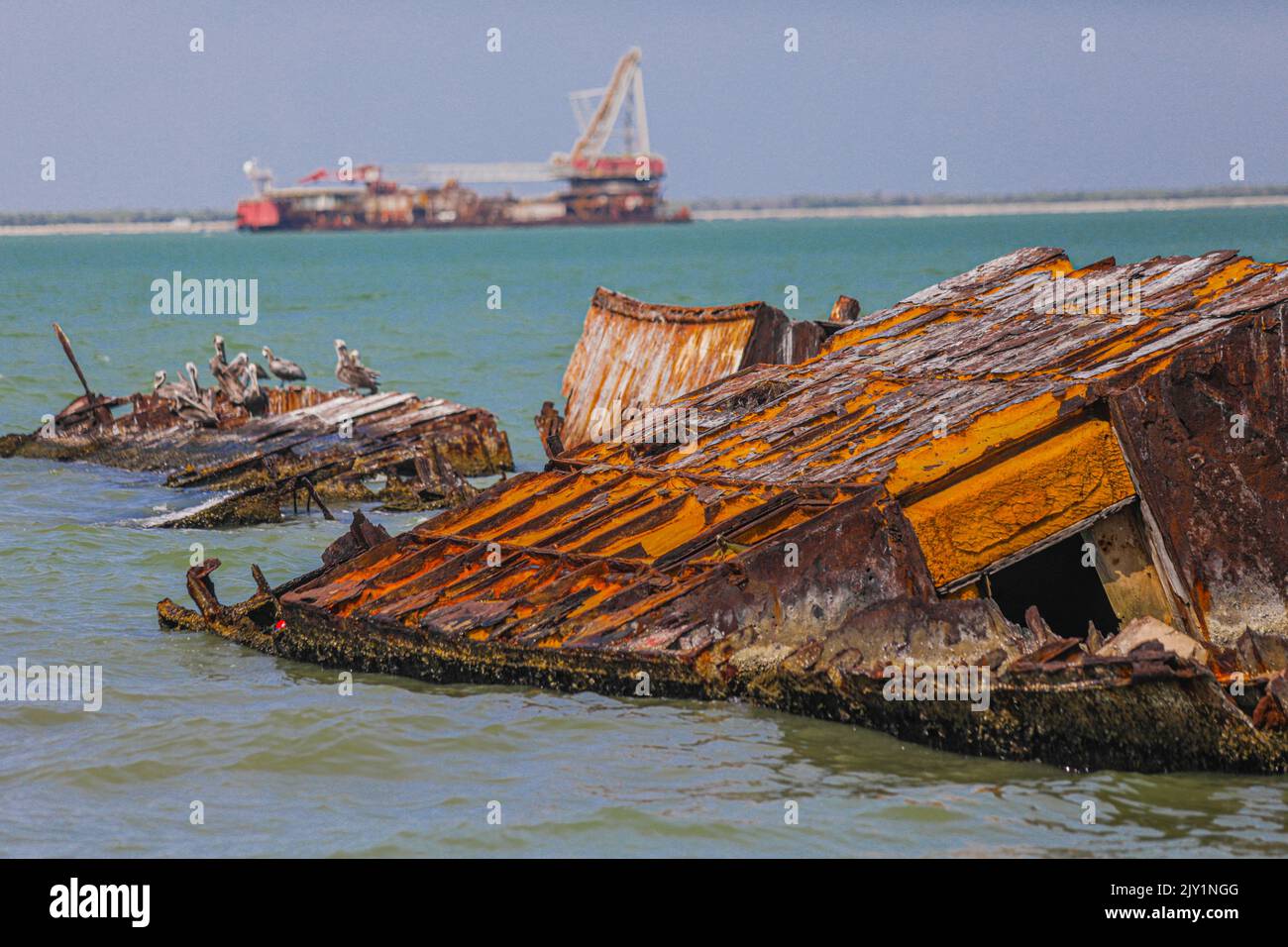 Boats, fishing boats, ship, vessels with operations on oil platforms at ...