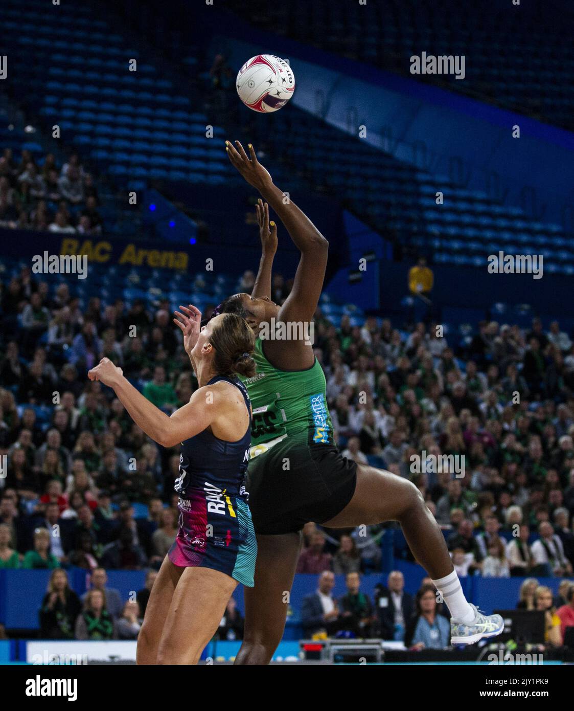 Jhaniele Fowler of the Fever during the Round 4 Super Netball match ...