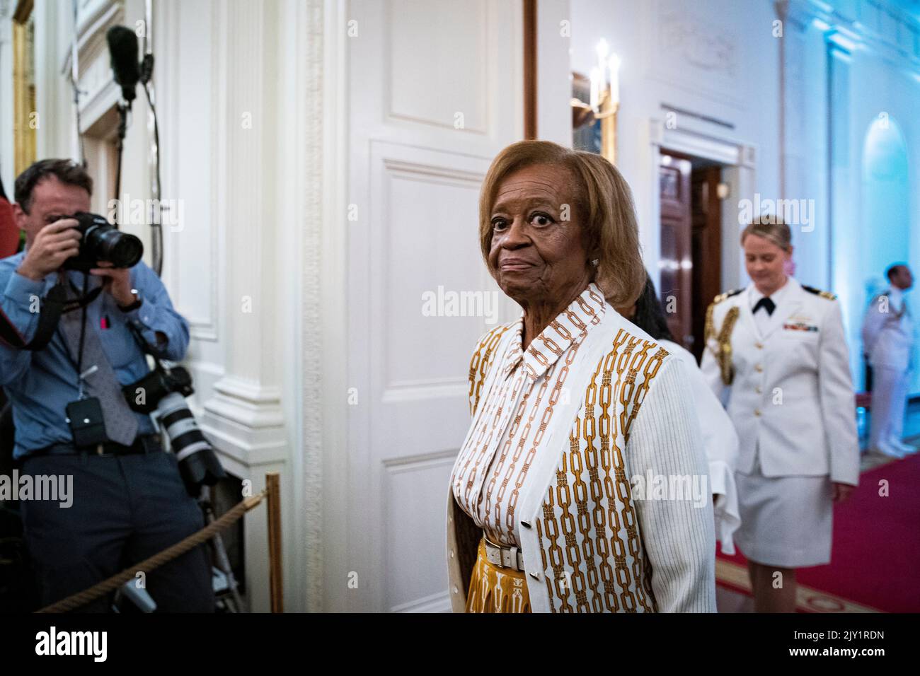 Washington, DC, USA. 7th Sep, 2022. Marian Robinson, Michelle Obamas ...