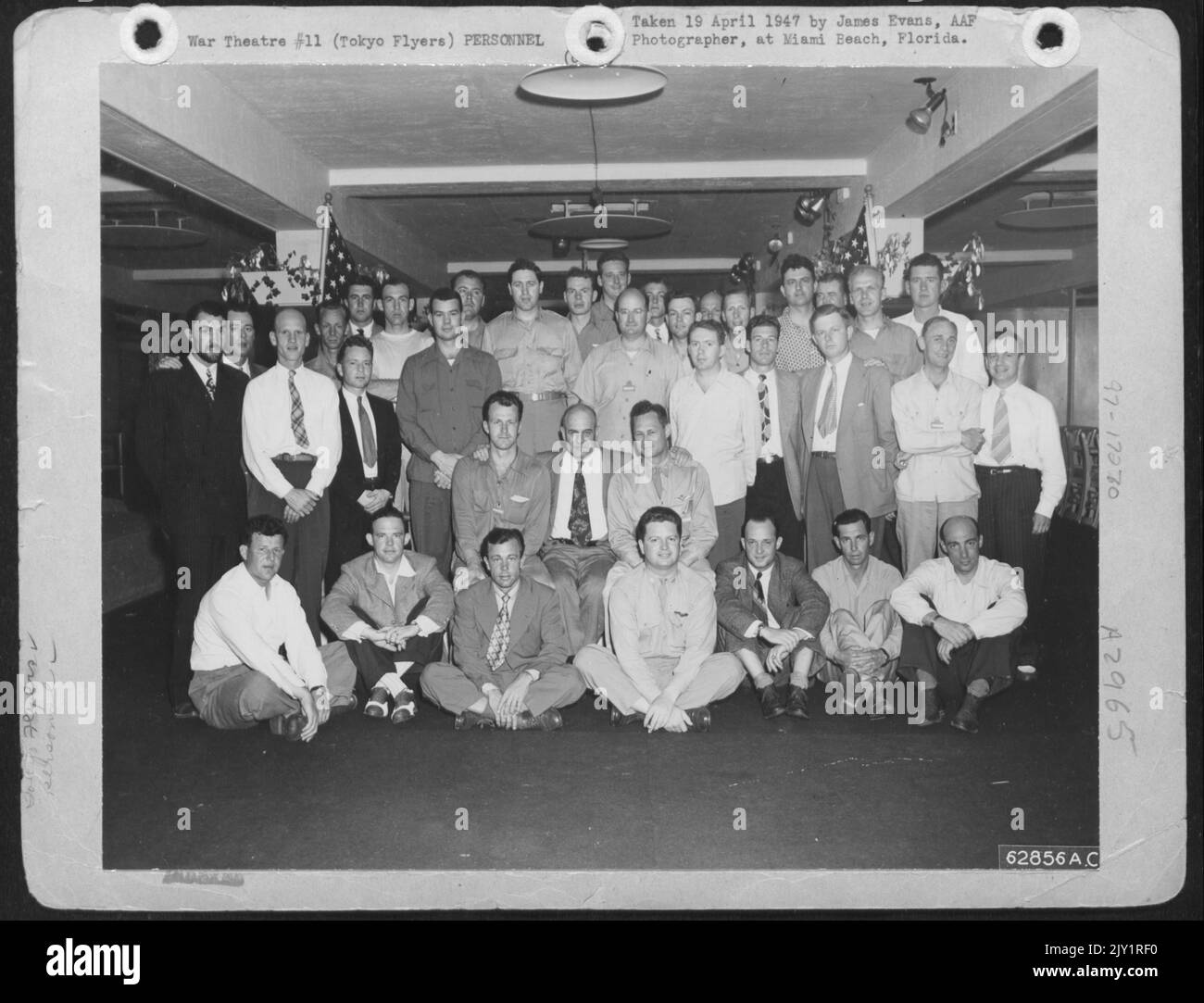 Doolittle Tokyo Raid Reunion, 1947. The Members Of The Tokyo Raid, Led ...