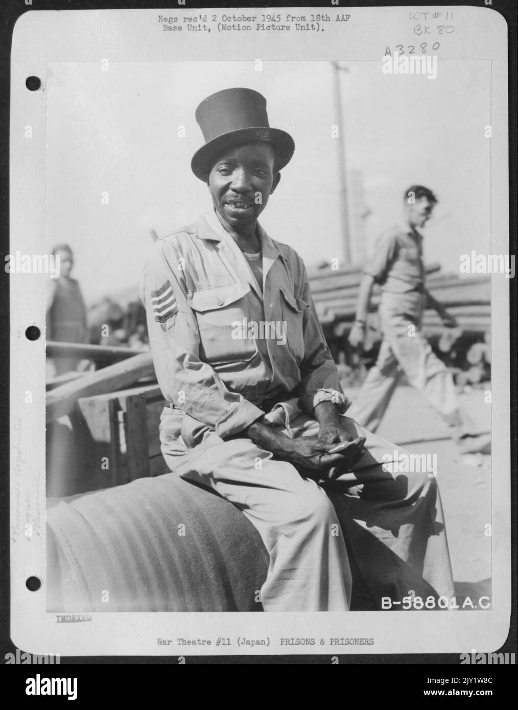 American Negro Prisoner Of War, Abraham Fiye From 137 W 136 St., N.Y.C ...