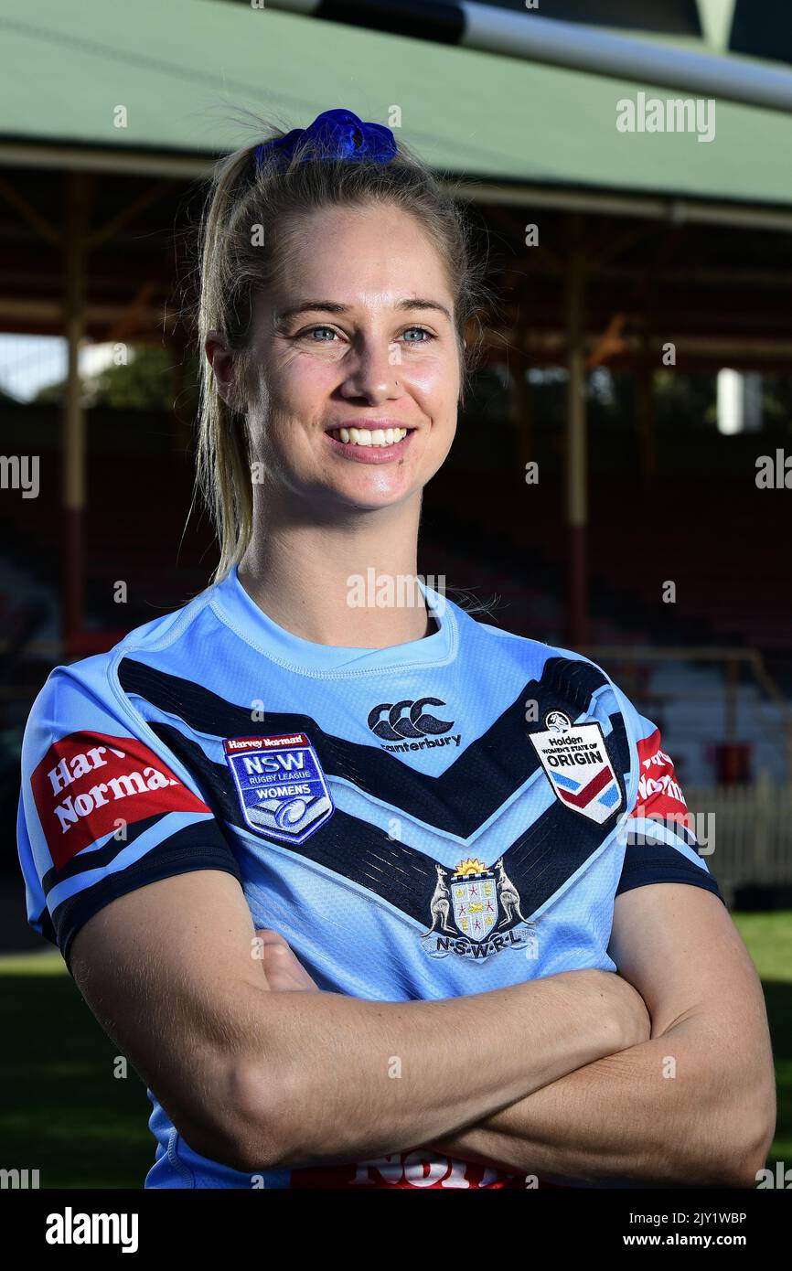 NSW Women's player Kezie Apps poses for a photograph during the 2019 ...