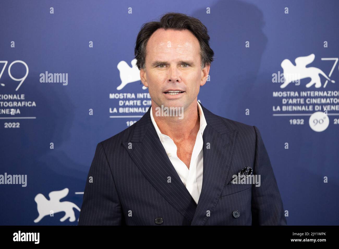 Lido Di Venezia, Italy. 07th Sep, 2022. Walton Goggins attends the ...