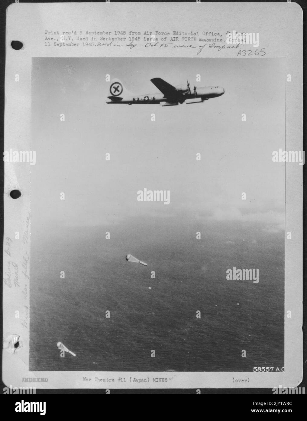 Aerial mines Black and White Stock Photos & Images - Alamy