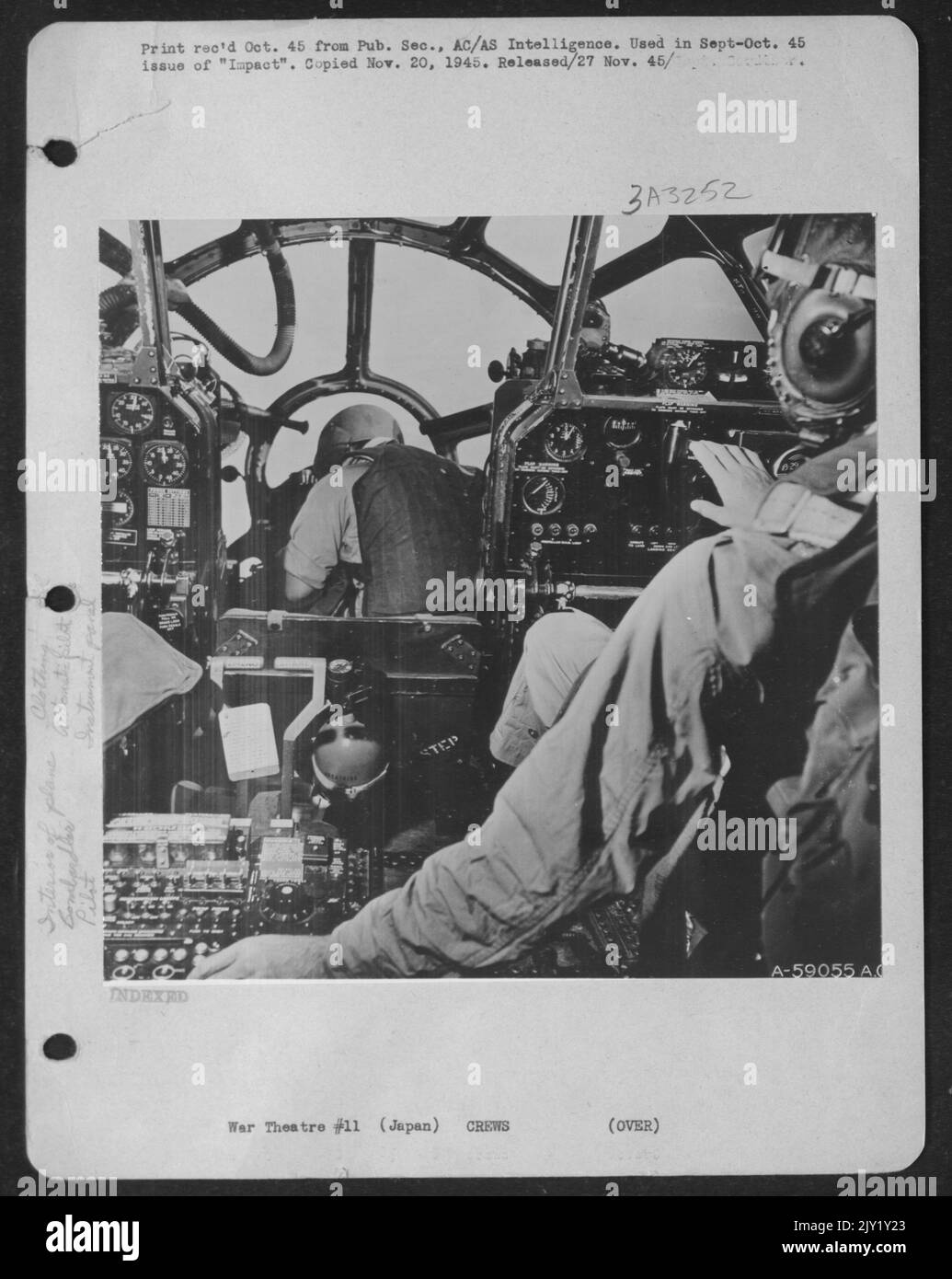 Japanesean - Beginning Bomb Run, Pilot Switches On Automatic Pilot ...